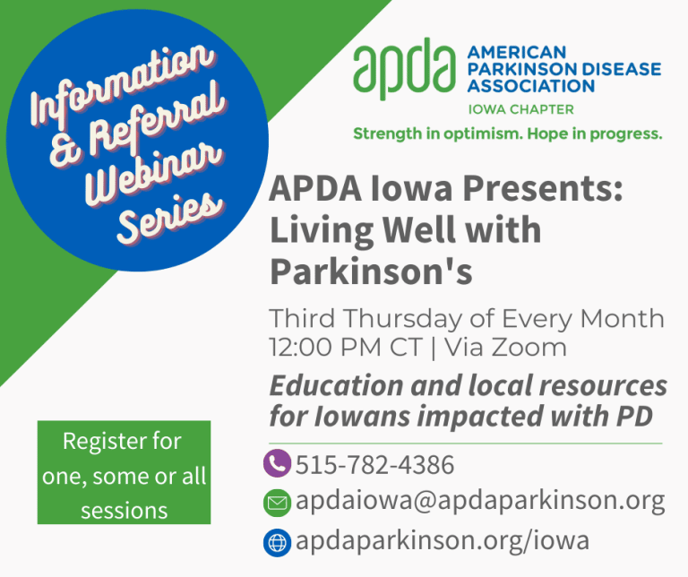Iowa Chapter | American Parkinson Disease Association