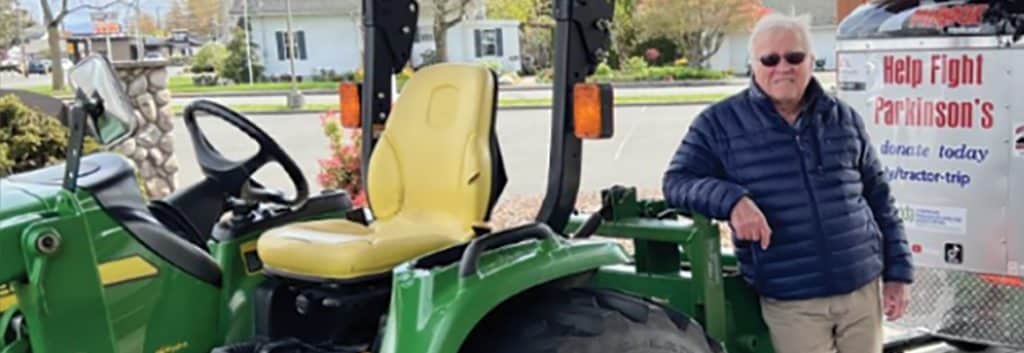 RAISING AWARENESS ON A TRACTOR: HOW MIKE HELPED HIS BROTHER AFTER A PD ...