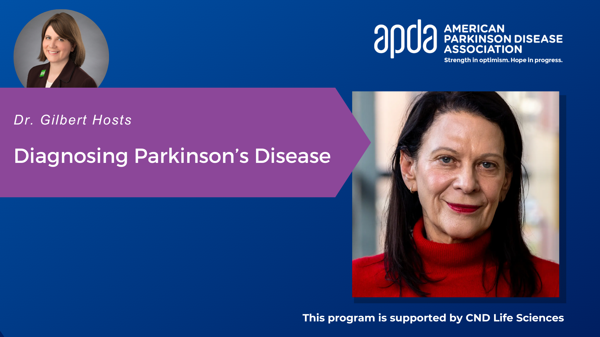 American Parkinson Disease Association: Hope in Progress
