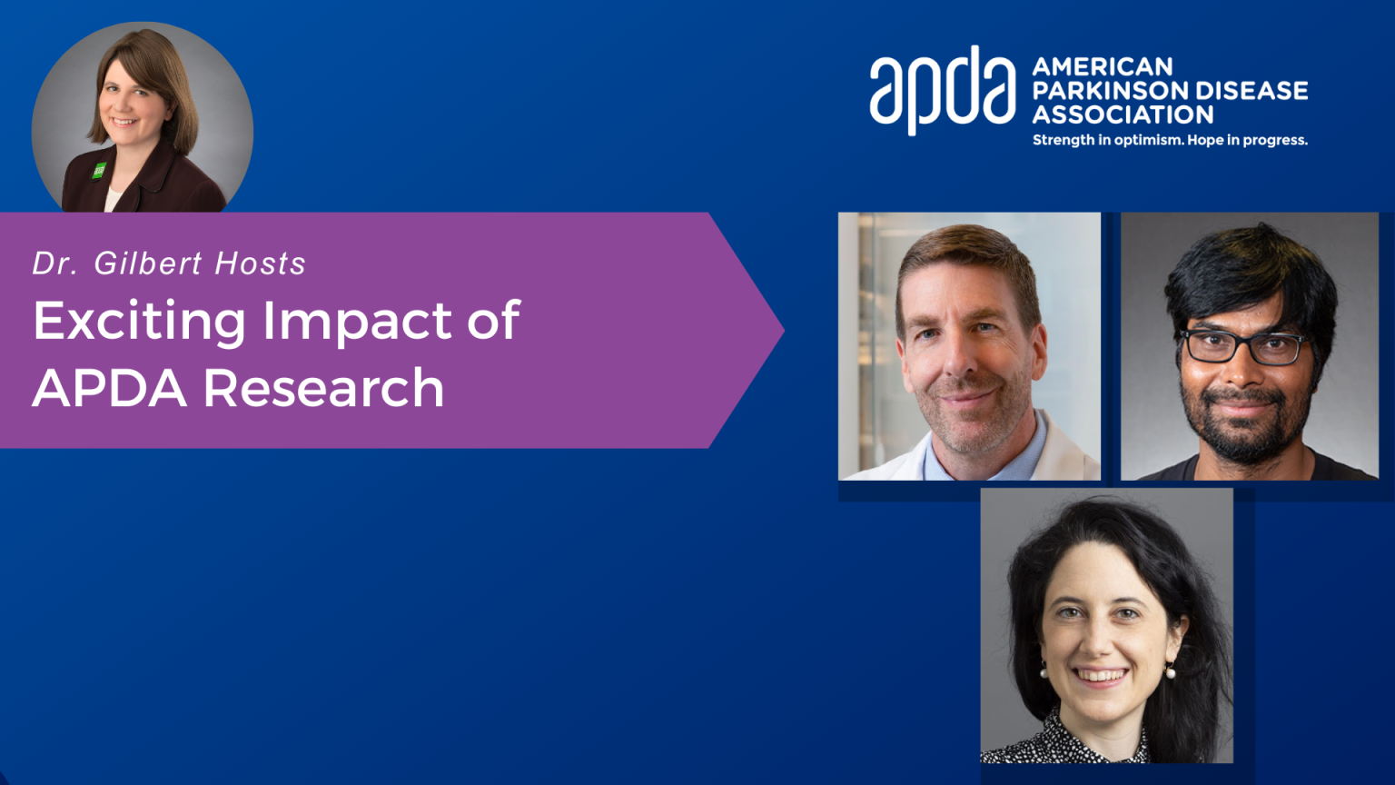 American Parkinson Disease Association: Hope in Progress
